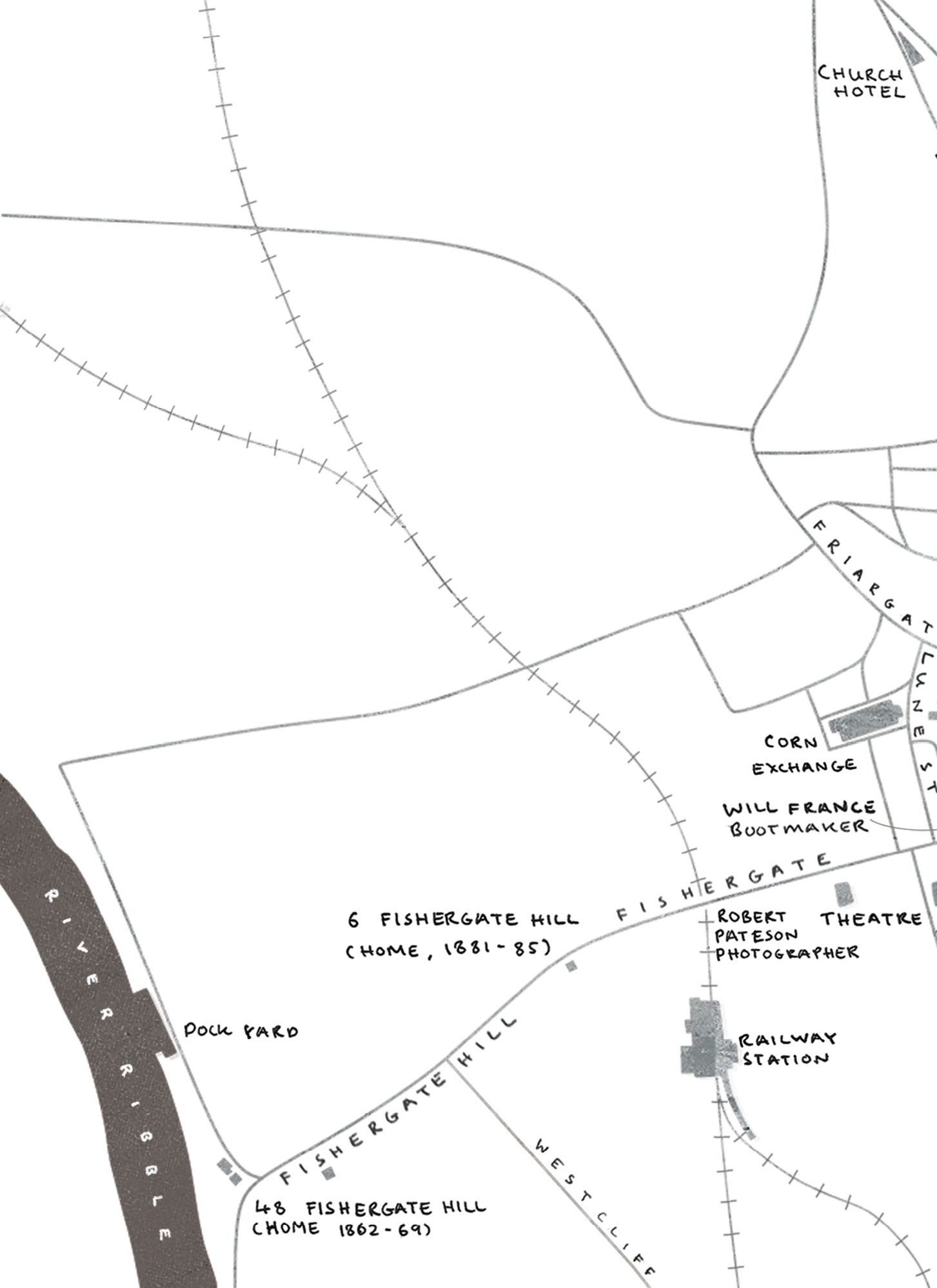 The Diaries of Anthony Hewitson, Provincial Journalist, vol. 1 - Maps