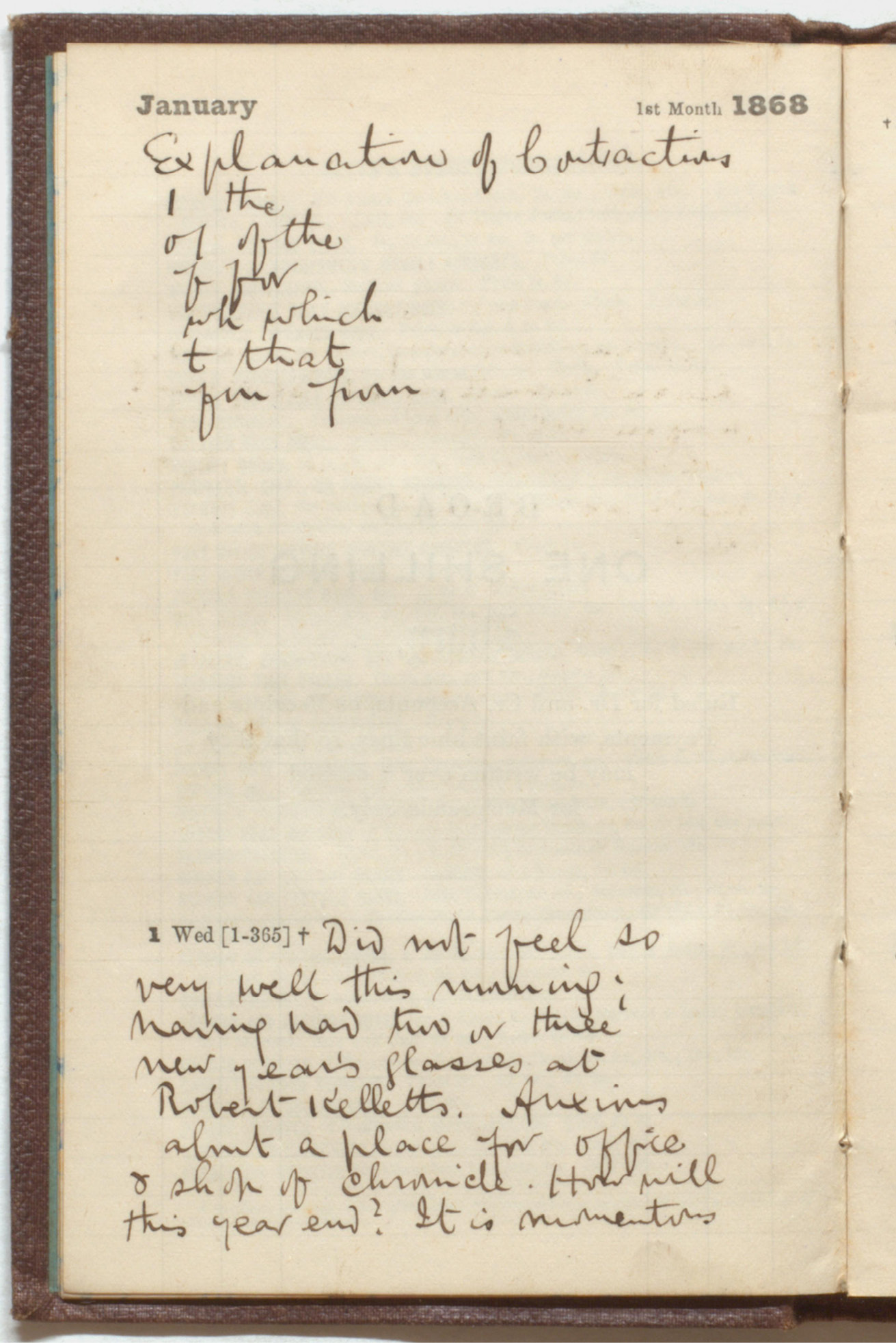 The Diaries of Anthony Hewitson, Provincial Journalist, vol. 1 - 1868